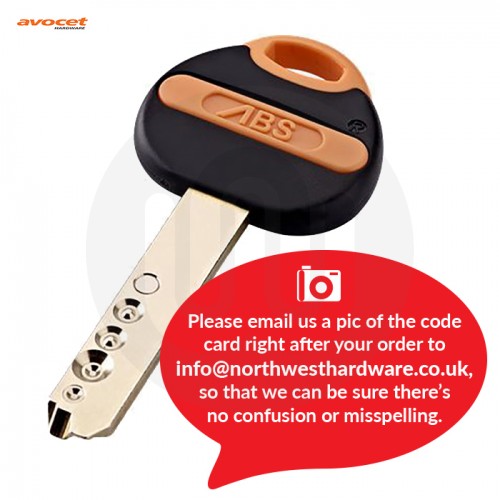 Avocet ABS Euro Cylinder Keys Cut to Code
